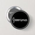 Team Groom Groomsman Wedding Party Button | Zazzle