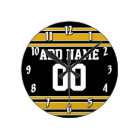 Named Athletic Basketball Large Clock | Zazzle.com