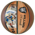 Team Logo Player Number Photo Athletic Achievement Basketball | Zazzle