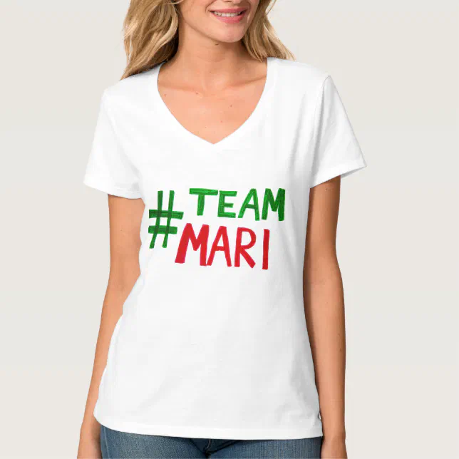 #Team Mari T-shirt | Zazzle