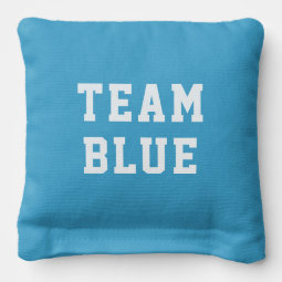 Team Pink Team Blue Baby Gender Reveal Party Cornhole Bags | Zazzle