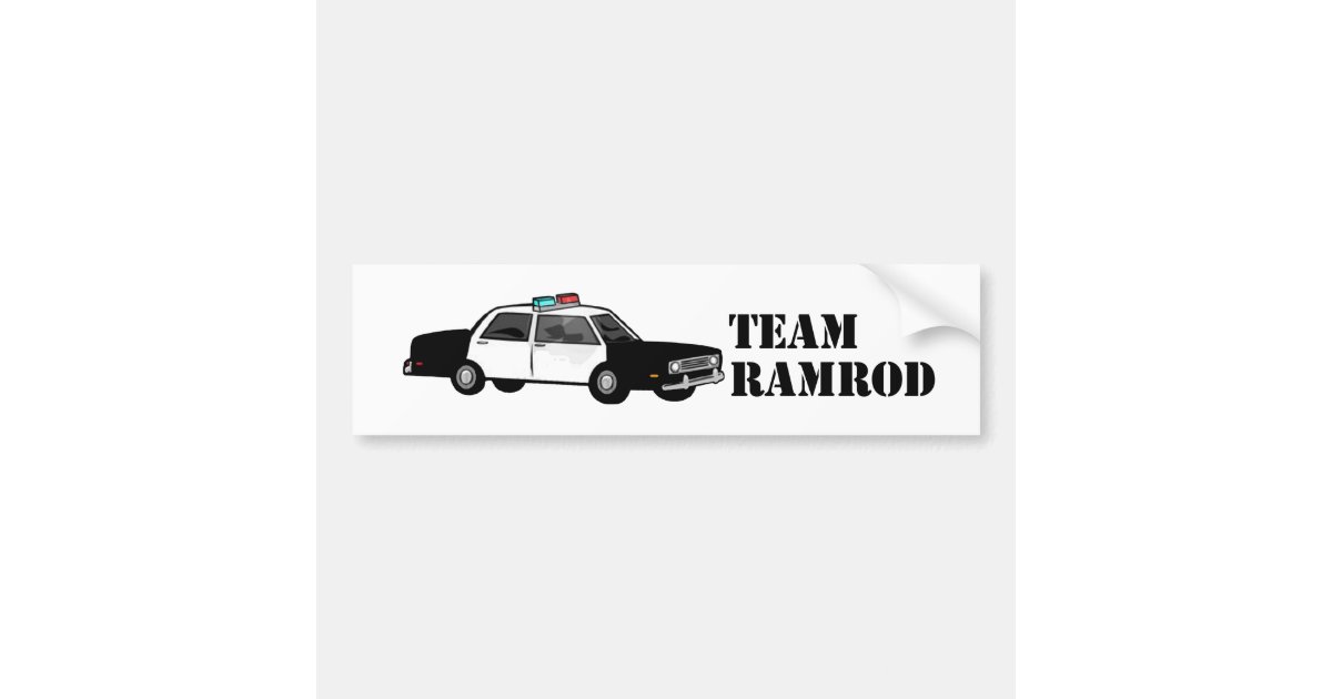 Team Ramrod Bumper Sticker | Zazzle