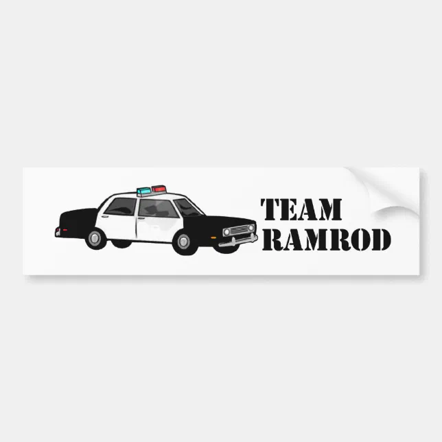 Team Ramrod Bumper Sticker | Zazzle