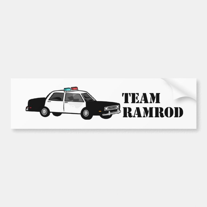 Team Ramrod Bumper Sticker | Zazzle.com