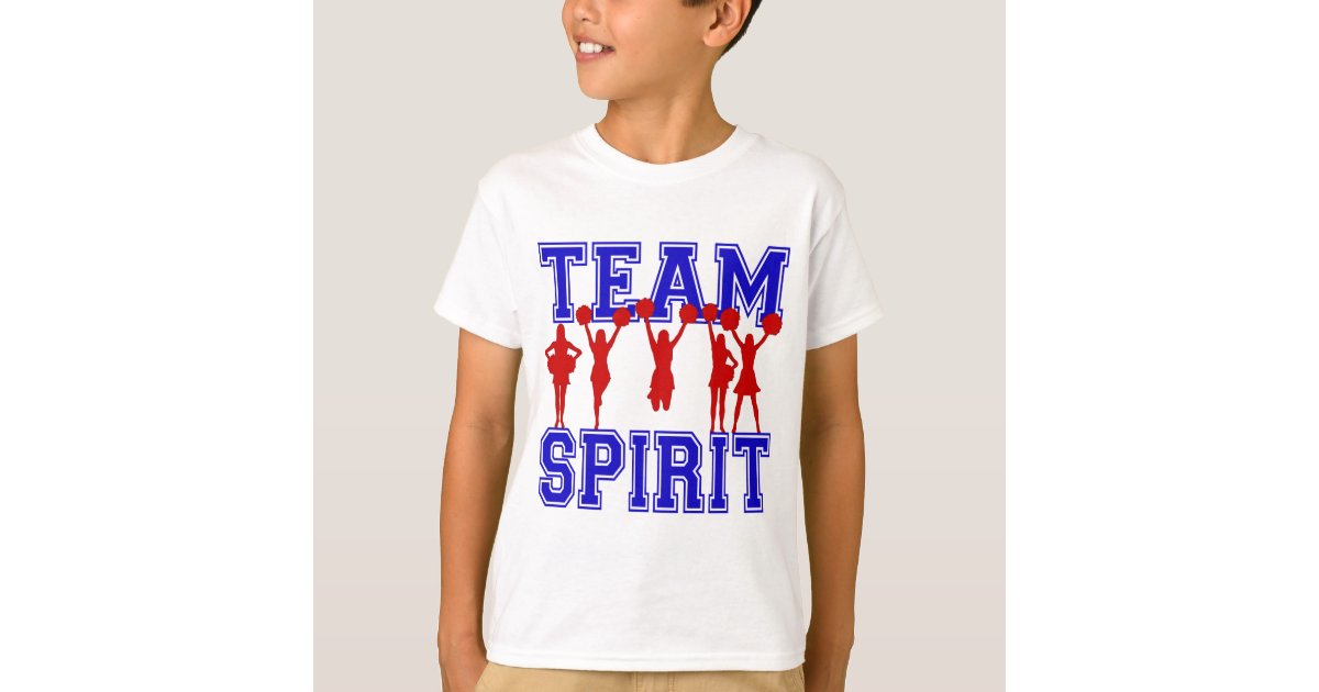 TEAM SPIRIT T-Shirt | Zazzle