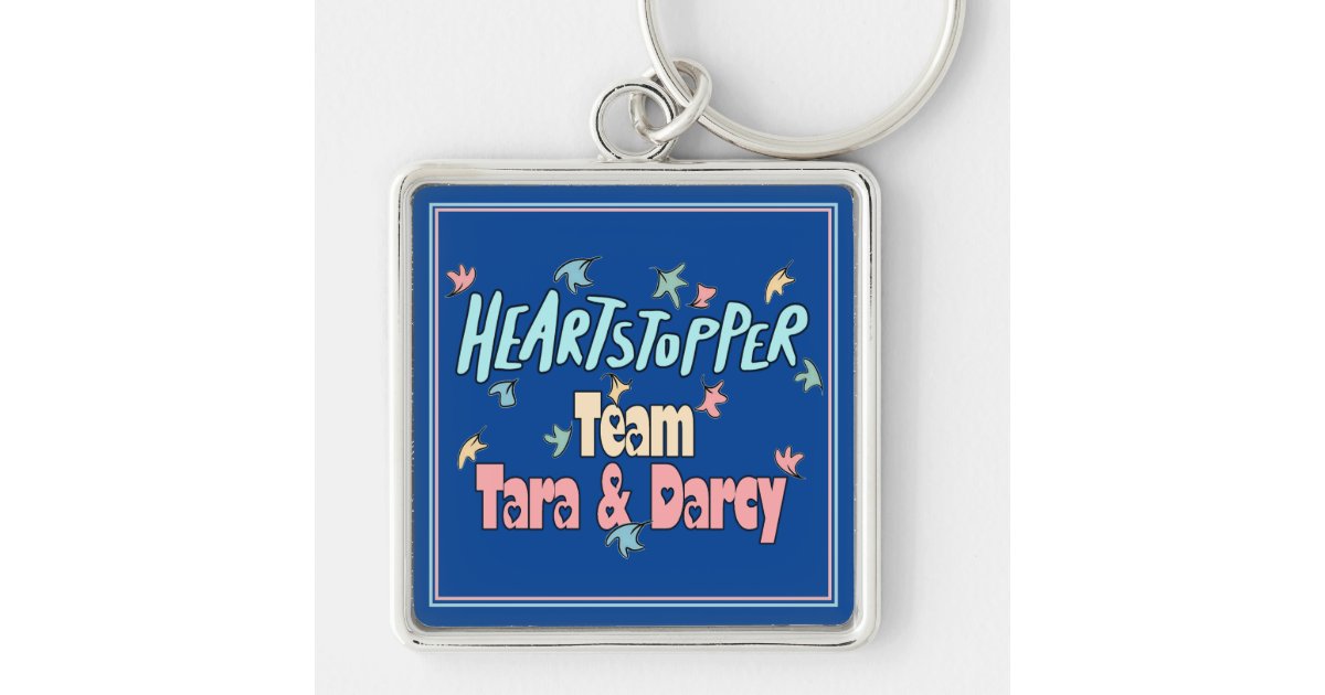 Team Tara And Darcy Blue Keychain | Zazzle