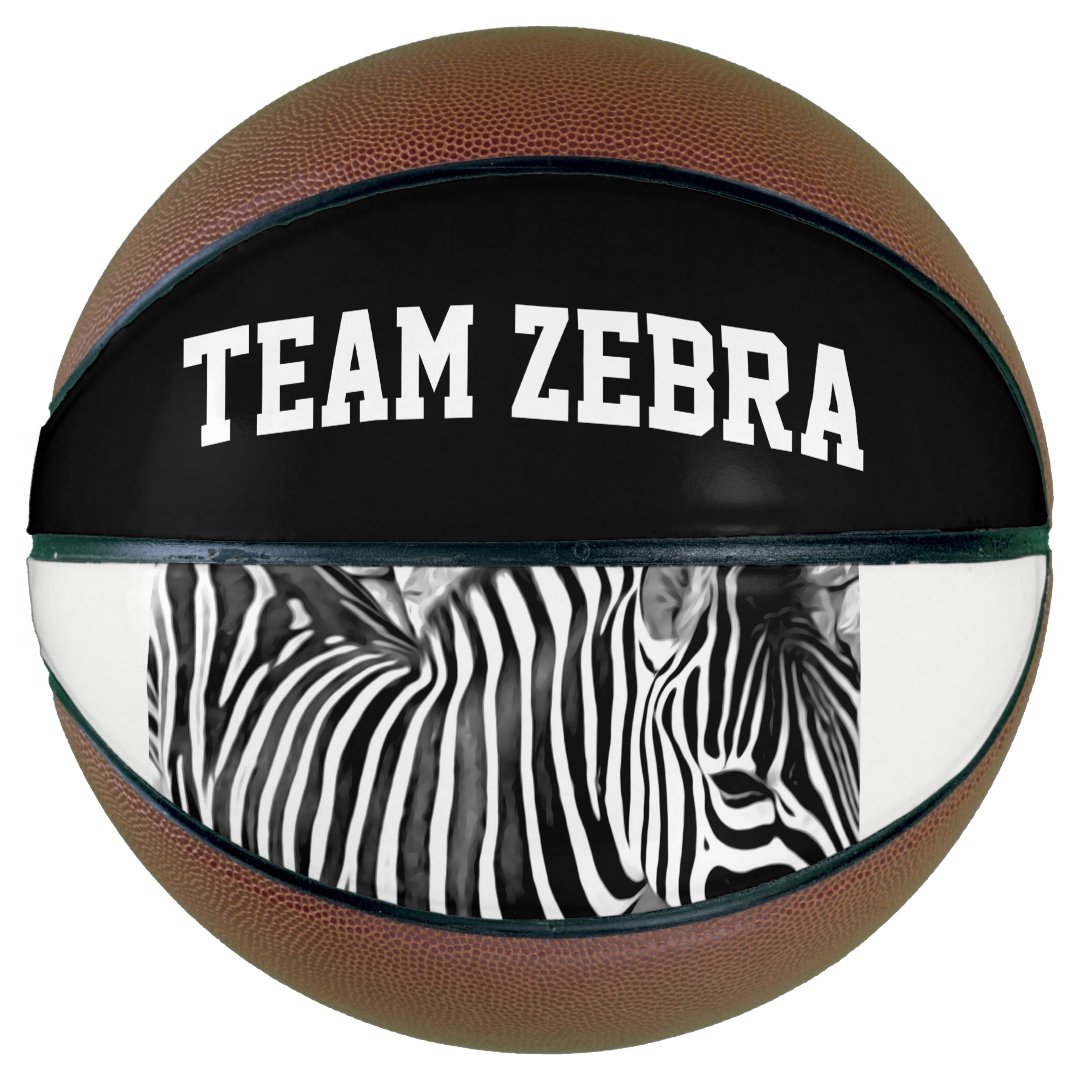 team zebra basketball | Zazzle