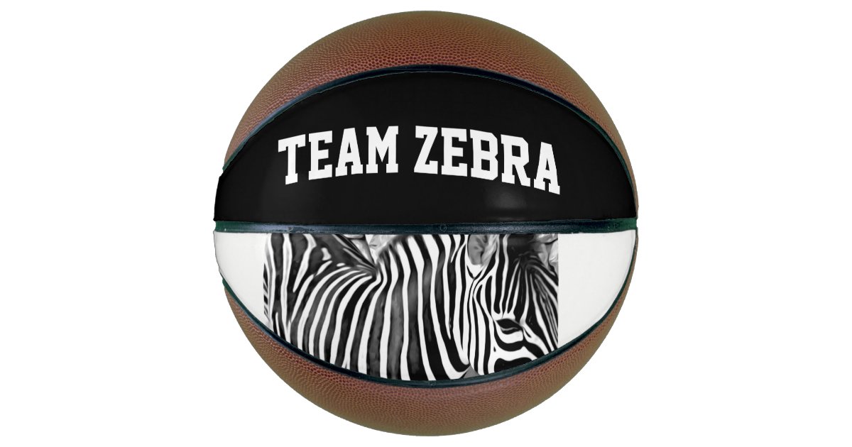 team zebra basketball | Zazzle