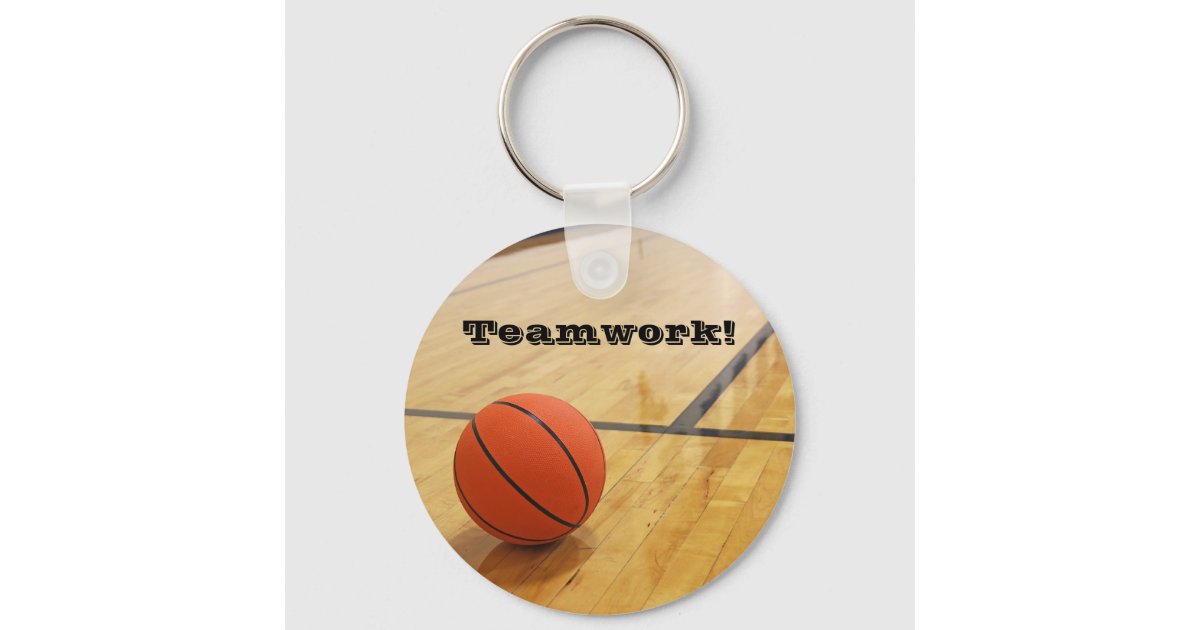 Teamwork! Keychain | Zazzle