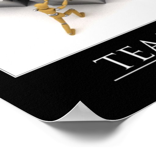 Teamwork Motivational Poster | Zazzle