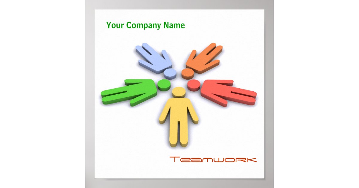 Teamwork Poster | Zazzle