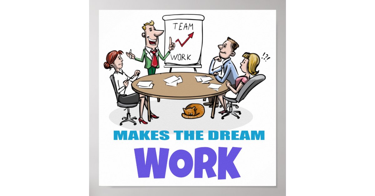 Teamwork Poster | Zazzle