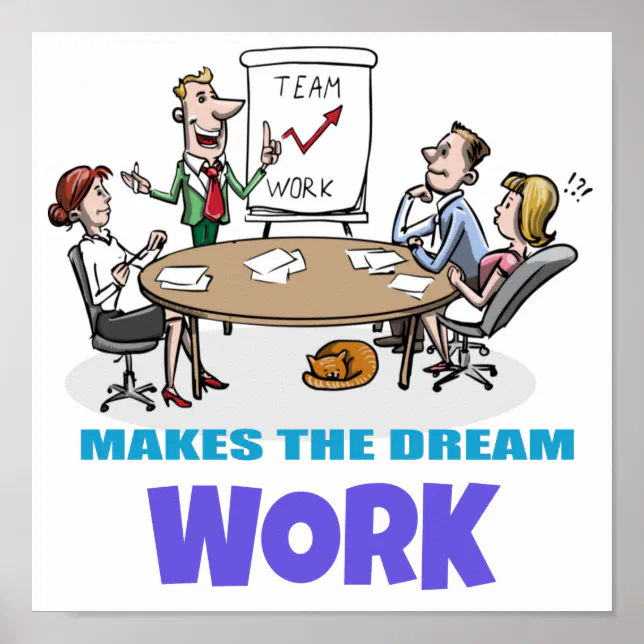 Teamwork Poster | Zazzle