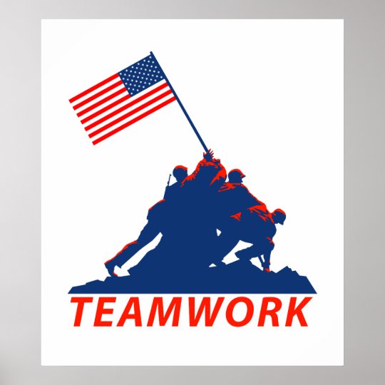 Teamwork Poster | Zazzle.com