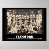 Teamwork... Poster | Zazzle