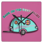 RV retro camper wall clock | Zazzle.com
