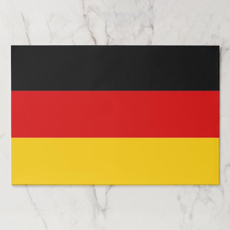 Tearaway paper pad with Flag of Germany | Zazzle
