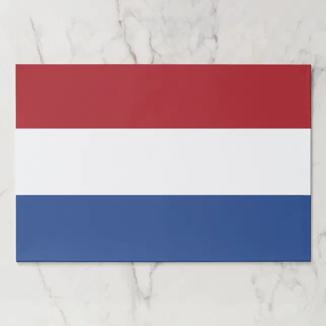 Tearaway paper pad with Flag of Netherlands | Zazzle