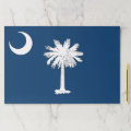 Tearaway paper pad with Flag of South Carolina USA | Zazzle