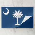 Tearaway paper pad with Flag of South Carolina USA | Zazzle
