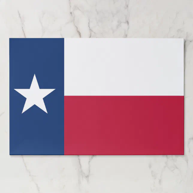 Tearaway paper pad with Flag of Texas, USA | Zazzle