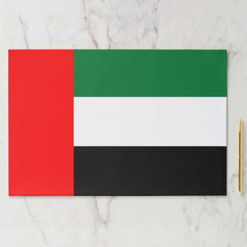 Tearaway paper pad with Flag of UAE | Zazzle