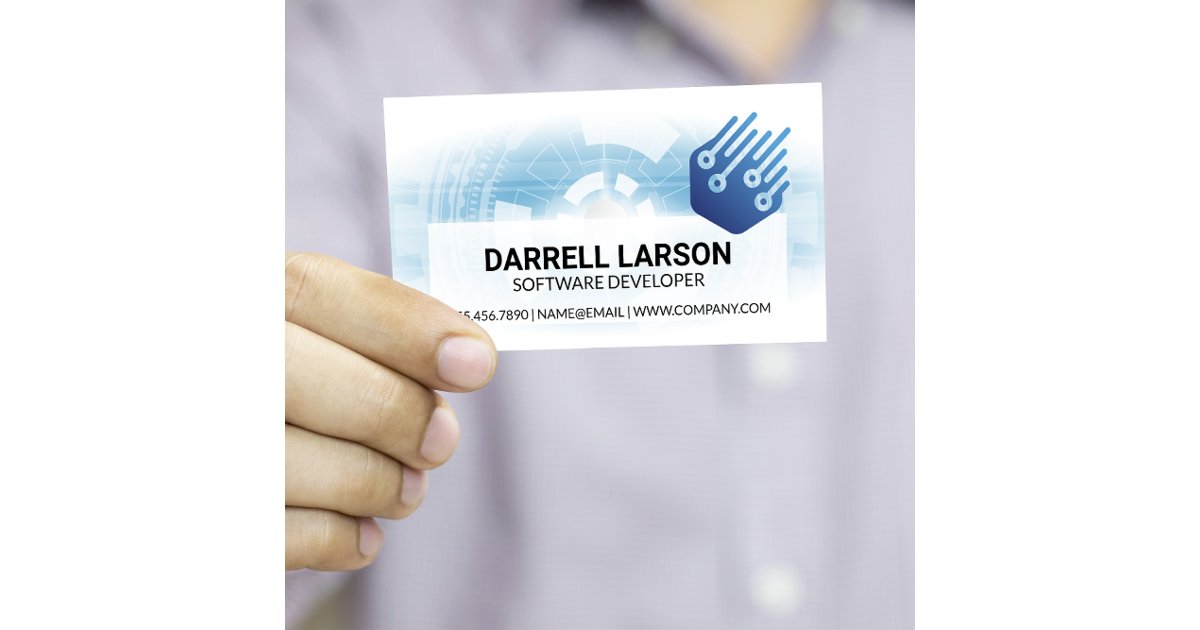 Tech Logo | Engineer Software | Zazzle