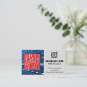 Tech Logo | Solar Panel | QR Code Business Card | Zazzle