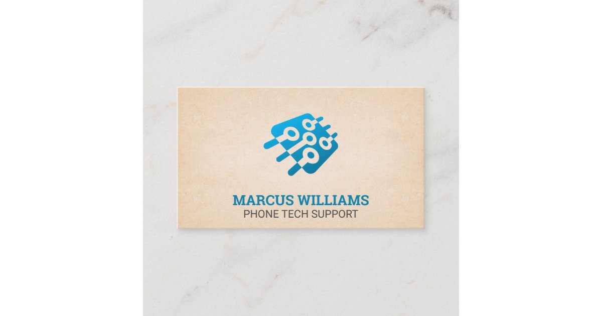 Tech | Microchip Business Card | Zazzle