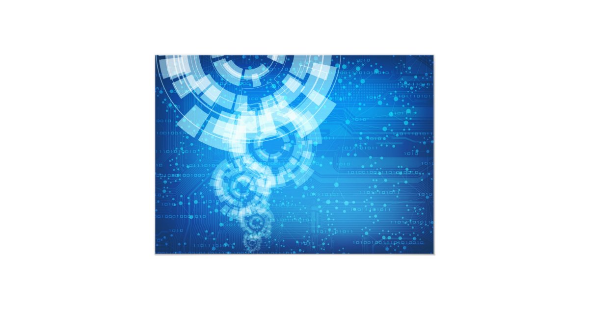 tech style invitation | Zazzle.com