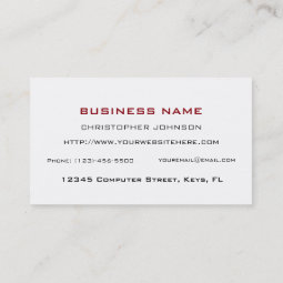 Tech Support Computer Business Card | Zazzle