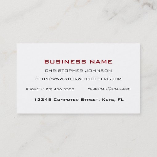 Tech Support Computer Business Card | Zazzle