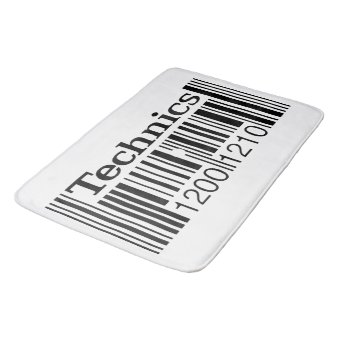 Technics 1200 Art Custom Rug / bath mat | Zazzle
