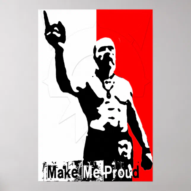 Techno Viking by RedRevolt (Make Me Proud) Poster | Zazzle