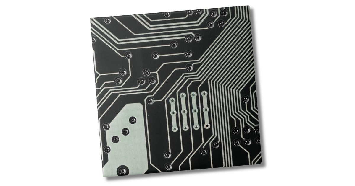 Technology Black Circuit Board Ceramic Tile | Zazzle