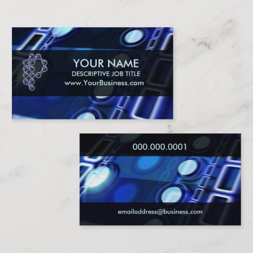 Technology Company Business Card | Zazzle