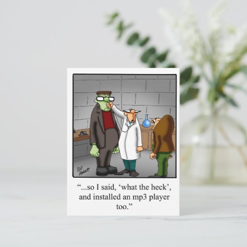 Technology Humor Postcard | Zazzle