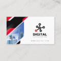 Technology, Security, Digital Service, Tech Business Card | Zazzle
