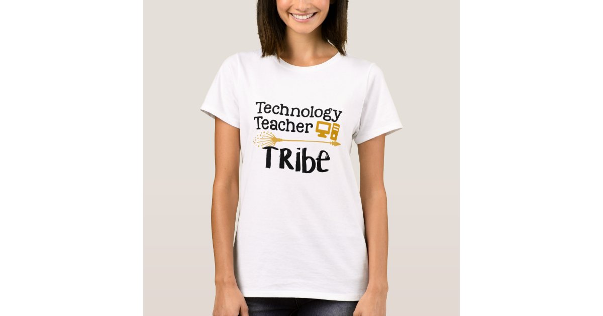 Technology Teacher Tribe T-Shirt | Zazzle