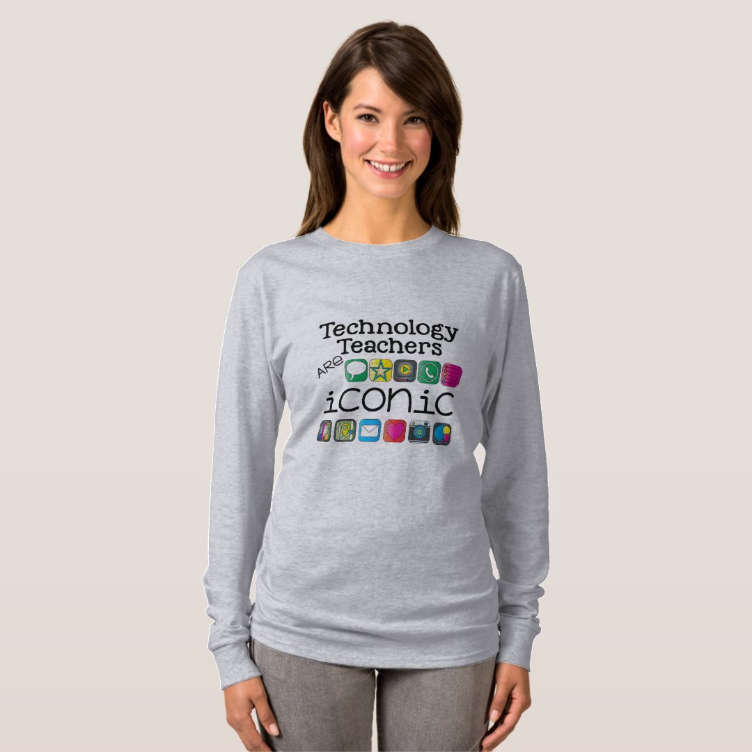 Technology Teachers are Iconic Shirt | Zazzle