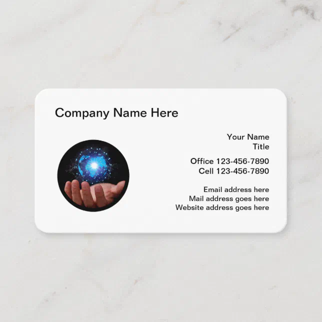 Technology Theme Business Cards | Zazzle
