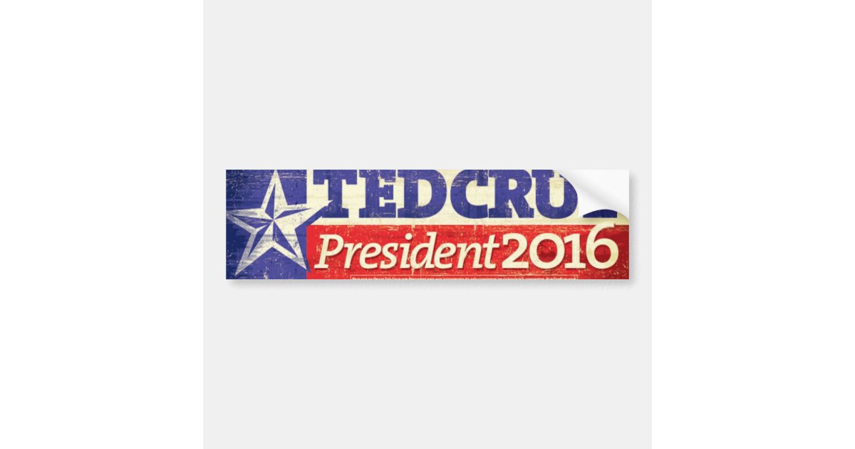 Ted Cruz for President Bumper Sticker | Zazzle