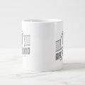 Ted Lasso | AFC Richmond Athletic Stripe Graphic Giant Coffee Mug | Zazzle