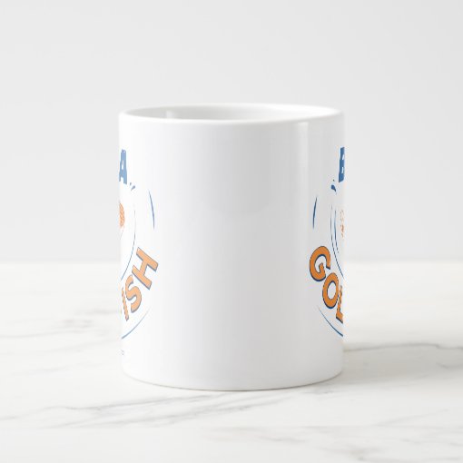 Ted Lasso | Be A Goldfish Giant Coffee Mug | Zazzle