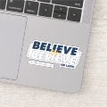 Ted Lasso | Believe in Believe Sticker | Zazzle