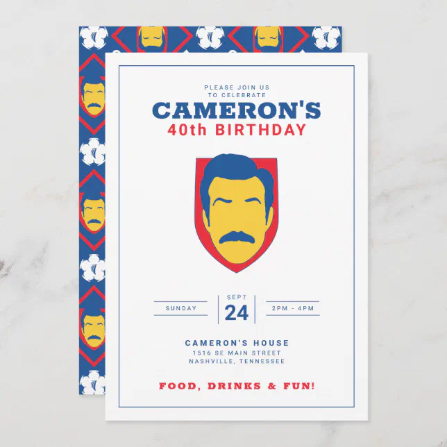 Ted Lasso: Birthday Party Invitation | Zazzle