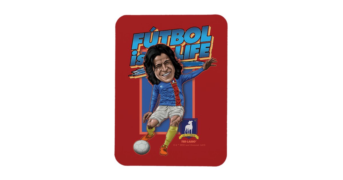 Ted Lasso | Dani Rojas Bobblehad Magnet | Zazzle