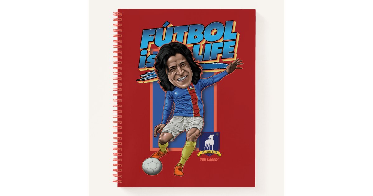 Ted Lasso | Dani Rojas Bobblehad Notebook | Zazzle