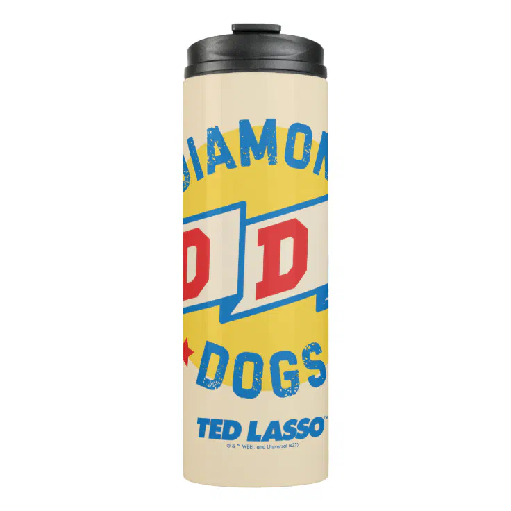 Ted Lasso | Diamond Dogs Pennant Graphic Thermal Tumbler | Zazzle