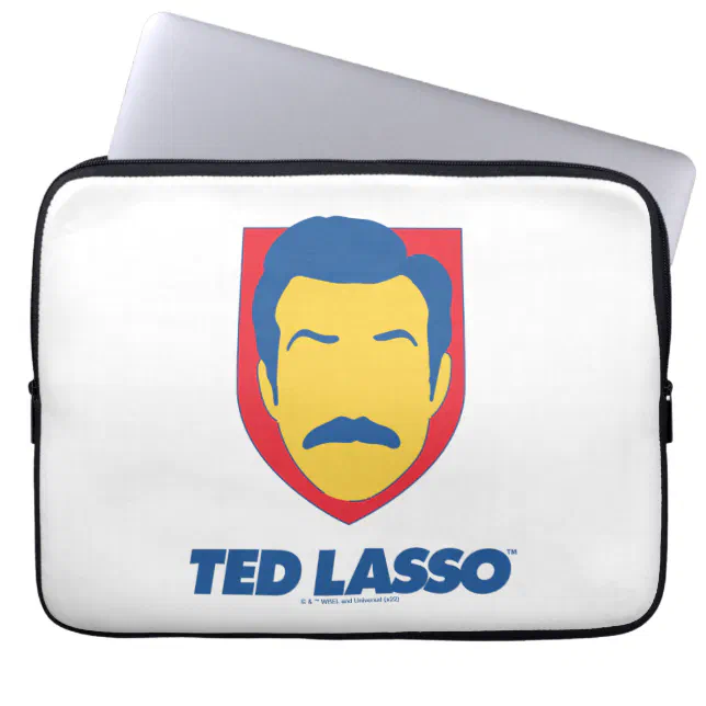 Ted Lasso | Face Icon Laptop Sleeve | Zazzle